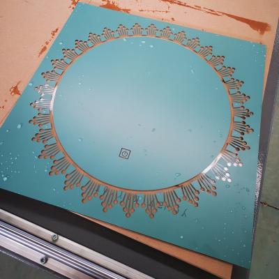 Cina Macchina di taglio per tavola di incisione in vetro Art sabbiato e opzioni di personalizzazione in vendita