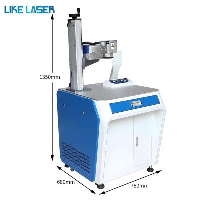 Cina Alta precisione Inngu 3W 5W 8W UV Laser Marcatura macchina di incisione vetro metallo plastica in vendita