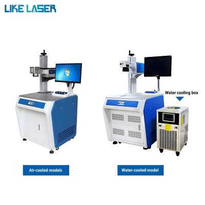 Cina 3W 5W CNC 3D UV Laser Marking Machine per la stampa di vetro Acrilico tastiera metallo in vendita