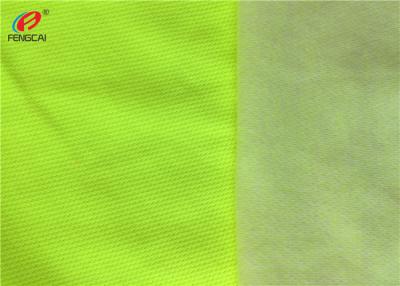 Chine Knit de trame de tissu de matériel fluorescent de coton de polyester pour l'uniforme de la police de la circulation à vendre