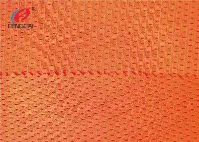 Chine Tissu orange de gilet de sécurité de tissu de matériel fluorescent de couleur pour la police à vendre