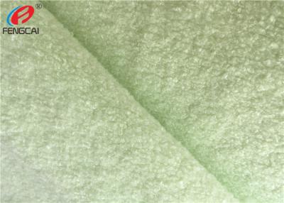 Chine Tissu bouclé mou superbe de jouet balayé par Terry, poly matériel de tricot pour l'oreiller à vendre