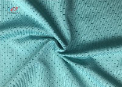 Chine Spandex élastique bleu du polyester 5% du tissu de maille de sports 95% pour des vêtements de sport à vendre