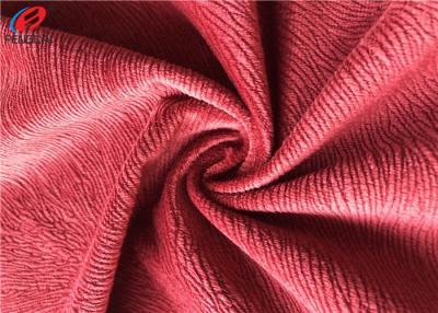 Tissu de tapisserie d'ameublement tricoté de velours de sofa de Velboa de burn-out