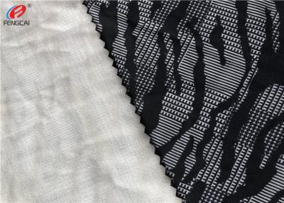 China 4 poliéster impreso el 10% Spandex de la tela 90% del tejido elástico de Lycra de la manera para las polainas en venta