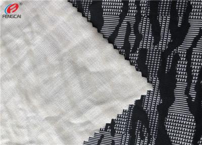 China 4 poliéster impreso el 10% Spandex de la tela 90% del tejido elástico de Lycra de la manera para las polainas en venta