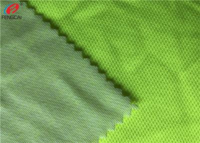 Chine Knit de trame de tissu de matériel fluorescent de coton de polyester pour l'uniforme de la police de la circulation à vendre