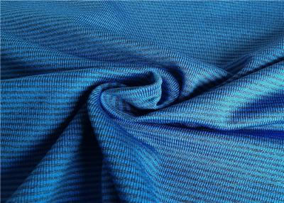 중국 반대로 정체되는 줄무늬 28G 폴리에스테 스판덱스 직물 판매용