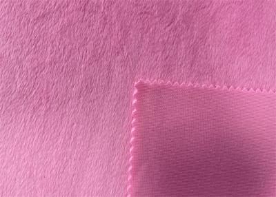 Chine Polyester 100% lisse mou de tissu de peluche de Minky de velours à vendre