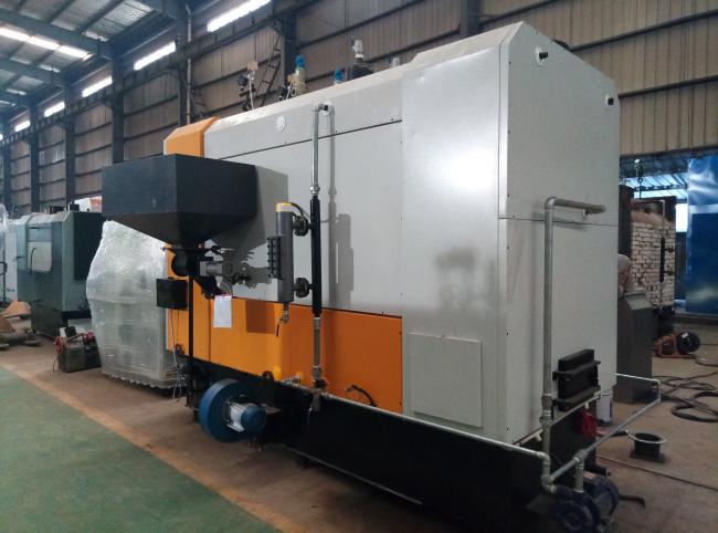 Biomass steam boiler
