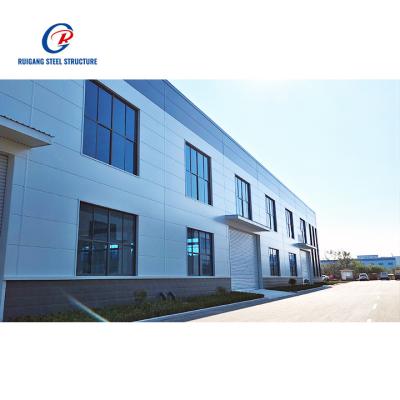 China Customized Steel Building Structures Shed Warehouse Construction Large Span Workshop for sale