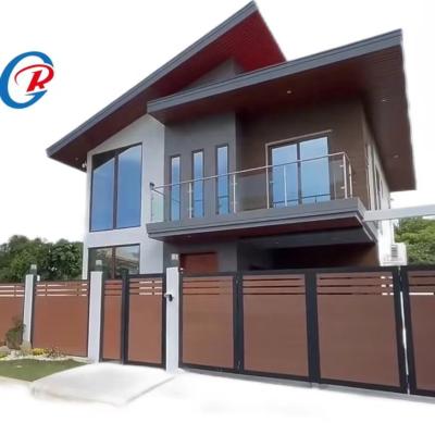 China Prefab Luxury House Villa Steel Structure Modern Design Customized Prefabricated Building for sale