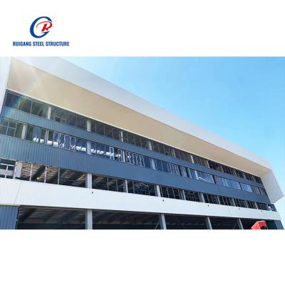 China Steel Structure Industrial Metal Warehouse Two-storey/multi-storey Warehouse Multifunctional Use for Storage/production for sale