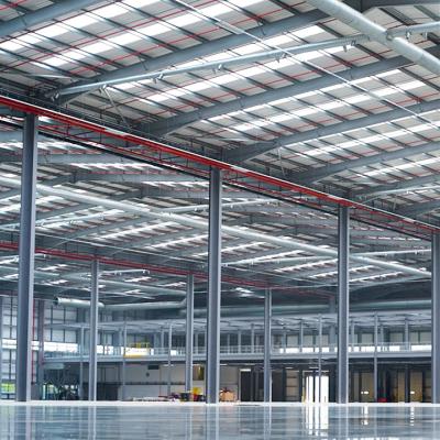 China Industrial Prefab Steel Structure Warehouse with Wide Span and Waterproof Roof Panel Design for sale