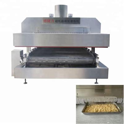 Cina Piccolo congelatore istantaneo ultra freddo 600kg/Hour 700kg/Hour per Taro Grains in vendita