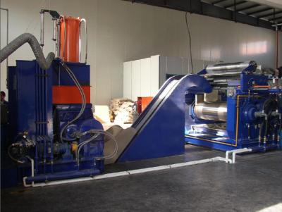 中国 55KW 35L Banburyのミキサー機械は、140°傾く角度のゴム製ミキサーを混合します 販売のため