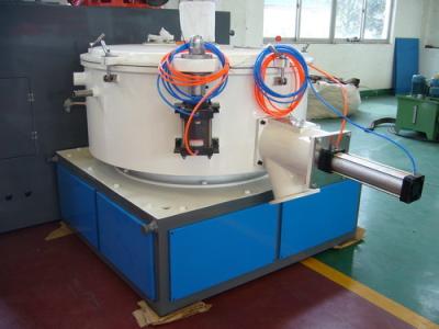 China Industrial Cooling High Speed Mixers ,High-speed Mixer Unit / Plastic Mixer 500L With Spiral Bevel Gear Reducer for sale