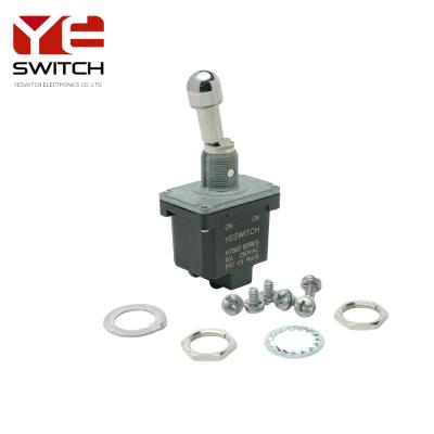 Cina Interruttore a levetta in metallo autobloccante ON-ON a due posizioni per l'industria meccanica in vendita