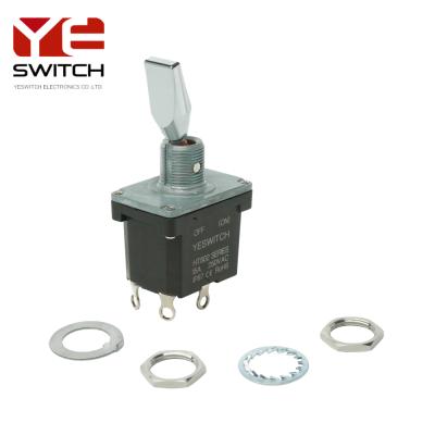 Cina Interruttore a levetta in metallo IP68 Momentaneo Off-(ON) per applicazioni industriali in vendita