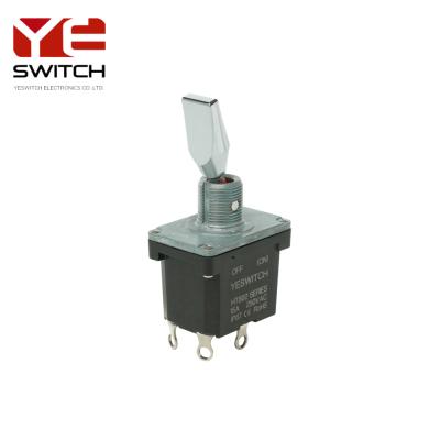 Cina Interruttore a levetta in metallo IP68 Momentaneo Off-(ON) per applicazioni industriali in vendita