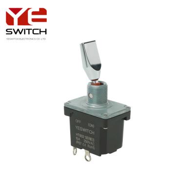 Cina Interruttore a levetta in metallo IP68 Momentaneo Off-(ON) per applicazioni industriali in vendita