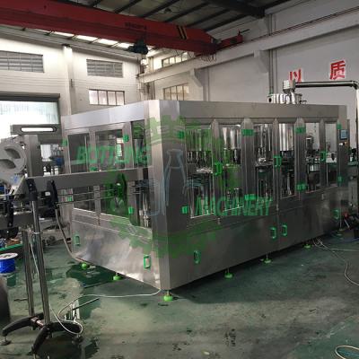Cina Tunnel Buff Tank di lavaggio di sterilizzazione del cappuccio 24-24-8 Juice Bottling Line in vendita