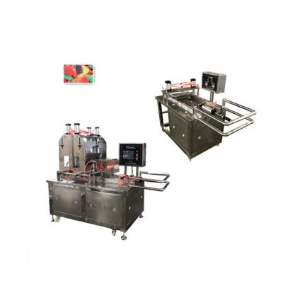 Semi Automatic Blueberry Soft Jelly Candy Gummy Candy Making Machine with