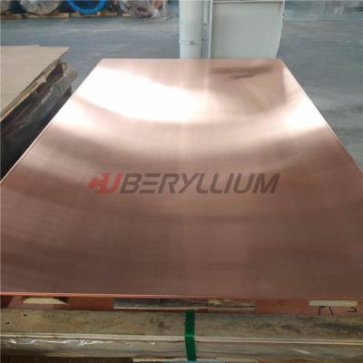 중국 UNS C17510 합금 3 니켈 베릴륨 구리 시트 ASTM B535 140x45x1800mm 판매용