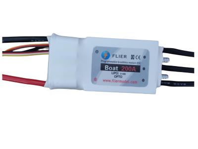 Chine 16S 200A Brushless RC Boat ESC with Programming Box/PC Support OPTO BEC Flier Firmware à vendre