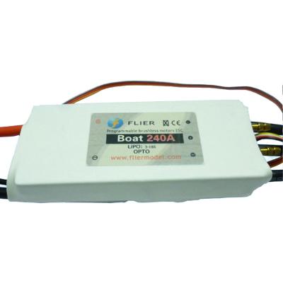 Chine ESC puissante sans brosse de bateau de HT 22S 240A RC avec le rétrécissement 387g de la chaleur blanche à vendre