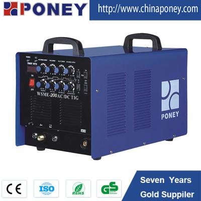 Cina Fase 4.5KVA di CC Tig Welding Machine With Pulse 3 di CA di WSME 200 in vendita