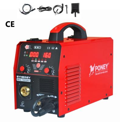 Cina 3 in un saldatore sinergetico dell'alimentazione MIG del cavo 160 amp qualsiasi colore disponibile in vendita
