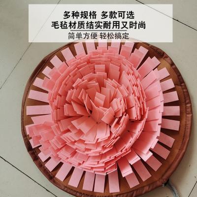중국 숨기기 음식 훈련 개 장난감 애완 동물 용품 운동 냄새 포거 느린 음식 지출 에너지 분쇄 후각 매트 판매용