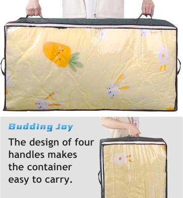 Chine Budding Joy 90L Under Bed Storage Containers, Closet Organizers and Storage Bins, Foldable Underbed Storage Bags for à vendre