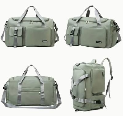 China Versatile Women's Travel & Gym Bag - Chic Pink, Multi-Functional Organizer with Large Capacity, Adjustable Shoulder Strap, and Independent Shoe Compartment - Durable Polyester,, Zip Closure - Perfect for sale