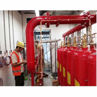 70L 90L 120L 150L Indoor FM200 Cylinder 2.5Mpa Gas Suppression Cylinders