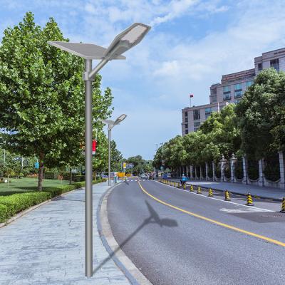 Cina Iluminazione pubblica solare all'aperto impermeabile di IP66 LED con la batteria al litio in vendita