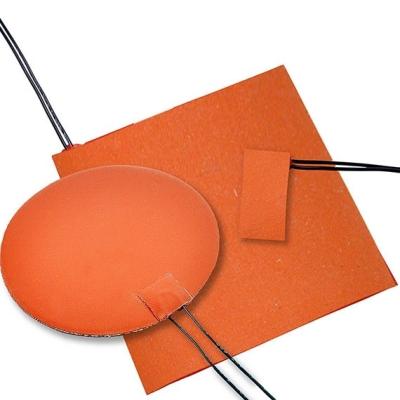 Κίνα 110v μαξιλάρι 30deg 250mm θερμαστρών σιλικόνης στρογγυλό για τον τρισδιάστατο εκτυπωτή προς πώληση