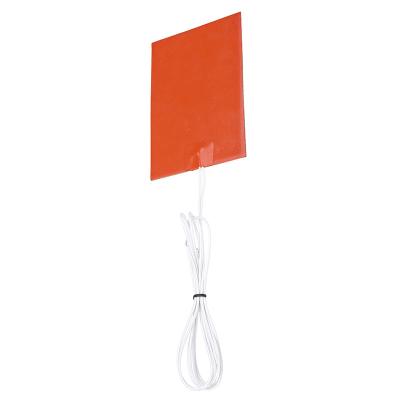 China óleo de silicone 50w Pan Heater 150deg, almofada do calor do silicone de 12 volts à venda