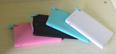 Κίνα Ελαφριά ζωηρόχρωμη τράπεζα 4000mAH, ταξινομημένη μπαταρία δύναμης πιστωτικών καρτών πιστωτικών καρτών προς πώληση