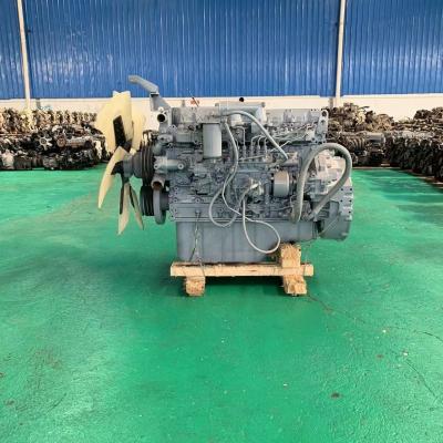 190 Hp 6HK1T Isuzu Used Diesel Engine Water Cooled Emission Level Euro 4