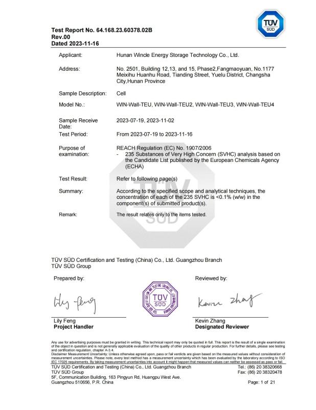 Test Report No.64.168.23.60378.02B - Wenergy Technologies Pte.Ltd.