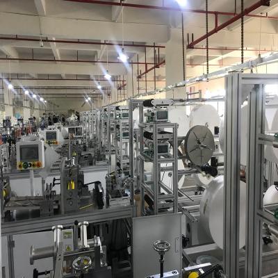 Κίνα 100-120pcs/min kf94 mask machine fully automatic kf94 fish 3d ffp2/ffp3 face mask making machine προς πώληση