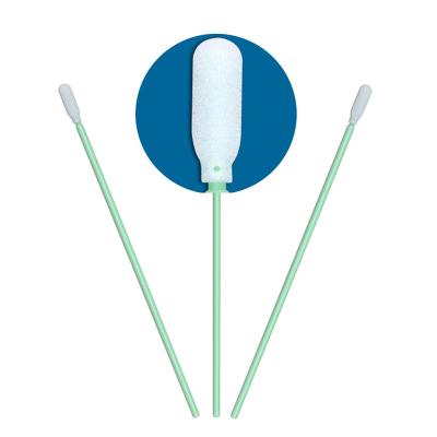 Cina I prodotti approvati del locale senza polvere del CE dirigono i tamponi di plastica verdi del locale senza polvere della maniglia in vendita