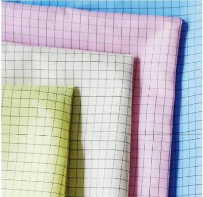 Cina Panno antistatico di griglia del tessuto 5mm del locale senza polvere ESD della saia per industria Wokerwear in vendita