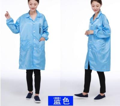 Cina S- Elettricità statica ESD di XXXL dell'indumento respirabile del locale senza polvere del poliestere anti in vendita