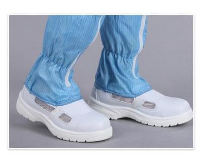 Cina Solo anti gruppo di lavoro statico antipolvere blu quattro Mesh Long Booties delle scarpe del PVC in vendita