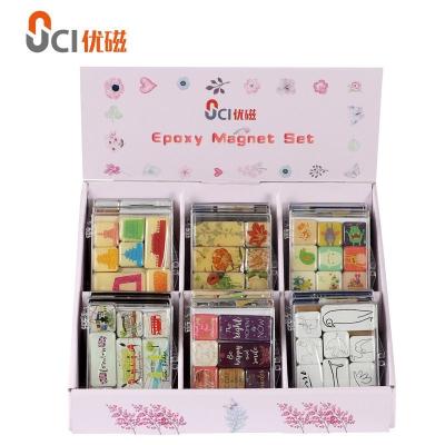 Cina Home School Magnetic Souvenir Set di magneti in acrilico ed epossidico impermeabile in vendita