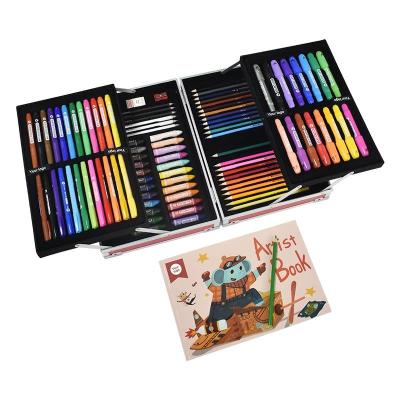 Cina Portable Children Painting Set Luxury Gift Removable Kids Art Set in vendita
