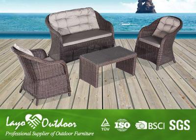 Cina L'OEM professionale UV protegge il piccolo rattan che pranza la rimozione all'aperto della mobilia del giardino degli insiemi in vendita